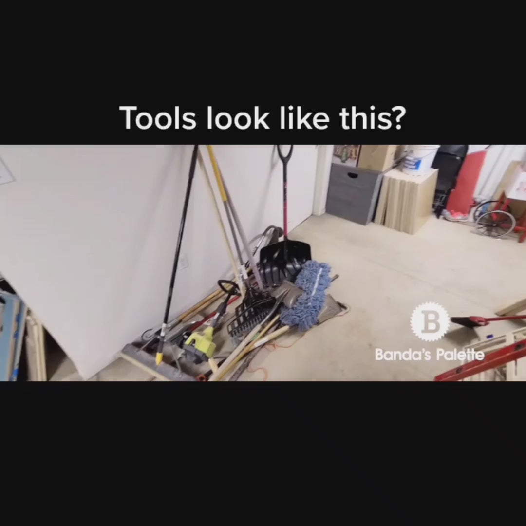 Yard Tool Rack, Gardening Rack, Rack, Storage Rack, Rake Rack, Yard To ...